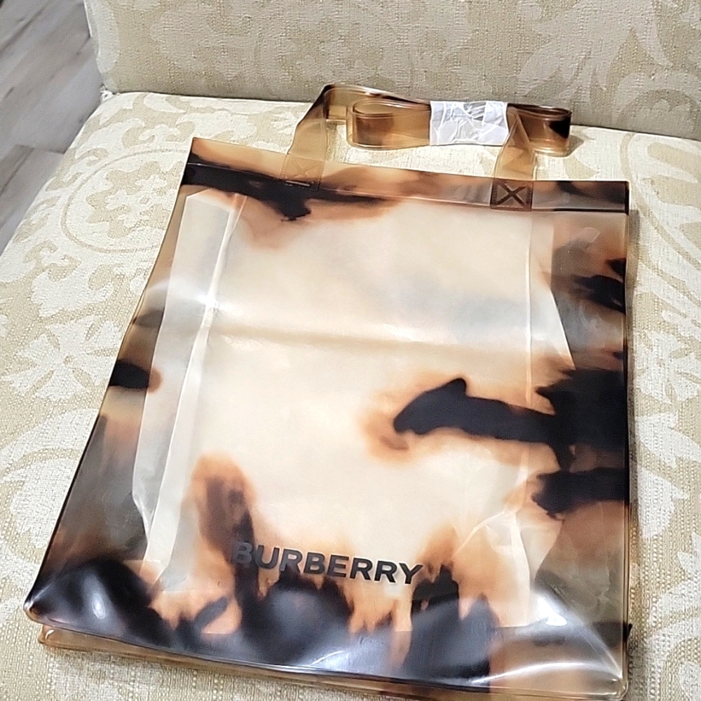 Burberry Clear Tote New Authentic - Gem